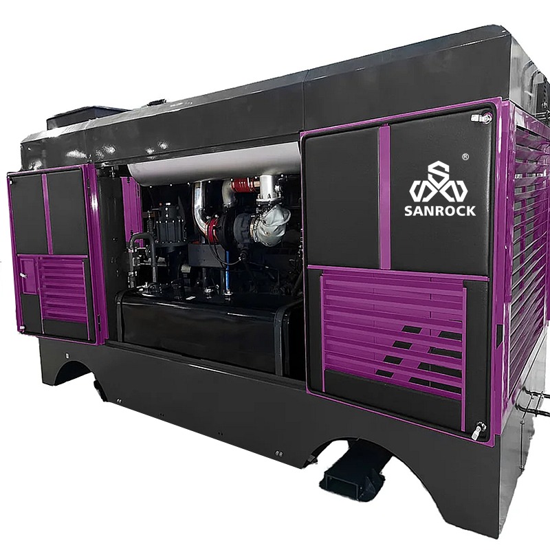Stationary Screw Air Compressor Water Well Air Compressor Machine 50HP ...